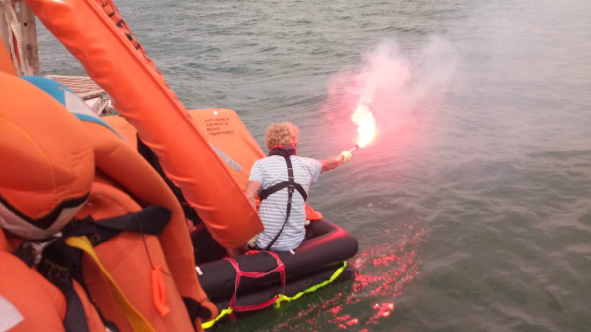 Stage securite et survie mer a la Rochelle