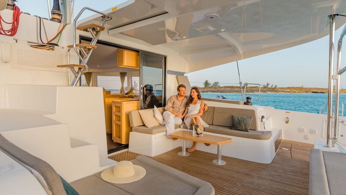Location d'un catamaran Lagoon 42 Port d'Orhaniye, Turquie