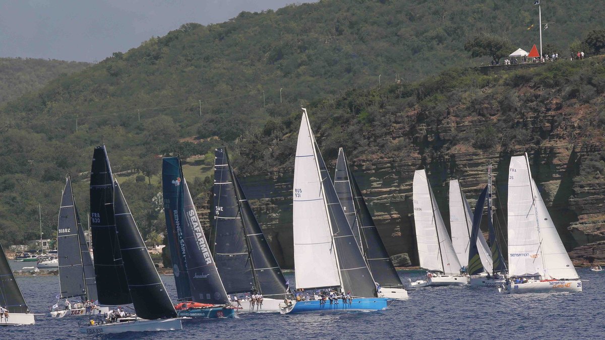 Caribbean RORC 600 à bord d'un Class40 de la Route du Rhum au départ de ...